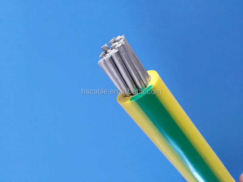 Yellow/green 25mm 35mm 50mm 70mm 95mm Aluminum Earth Cable - Buy ...