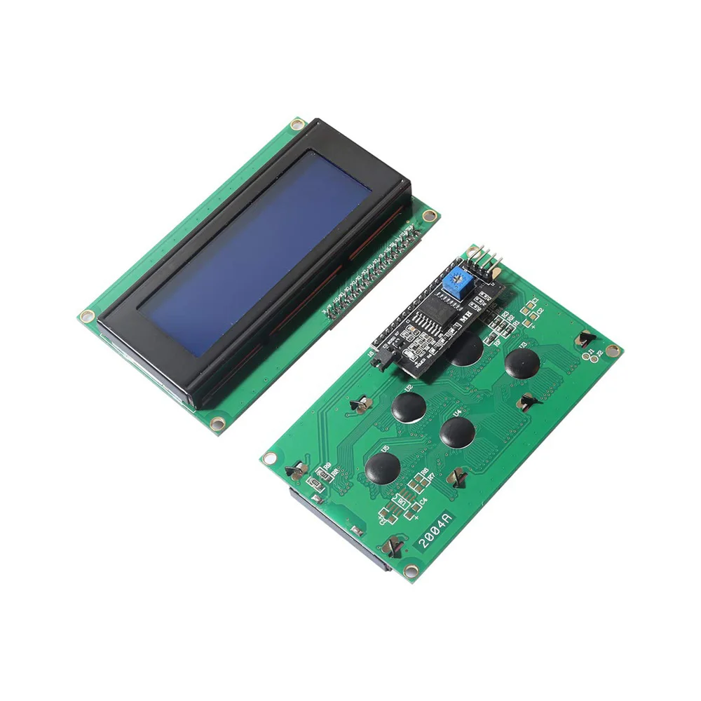 Iic I2c Twi Serial Lcd 2004 20x4 Display Screen Blue + Iic I2c Module ... Iic I2c Twi Serial Lcd 2004 20x4 Display Screen Blue + Iic I2c Module ...