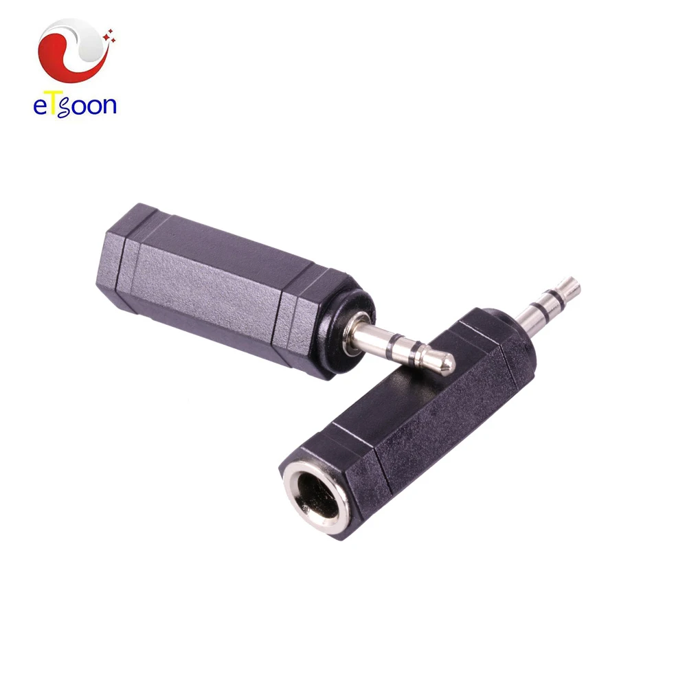Mini Jack Audio Connector 3.5mm Stereo Jack To 6.35mm Jack Socket ...