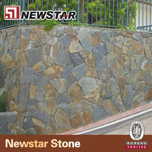 Natural Stone Professional Landscaping Slate Rock - Rusty