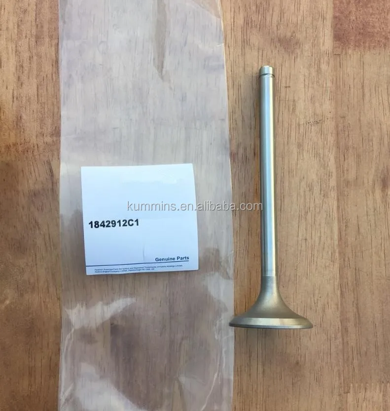 排气阀1842912C1 45.4*9.5*152.2毫米进气阀1842913C1适用于珀金斯纳维斯塔DT408 DT466 DT530 ...