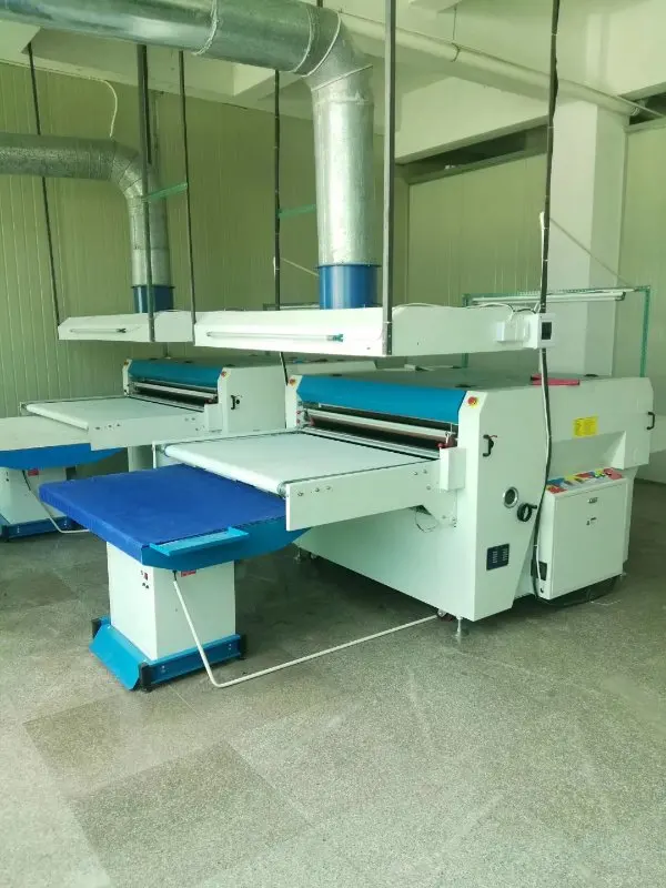 Luxury Garment Continuous Pneumatic Fusing Press Machine