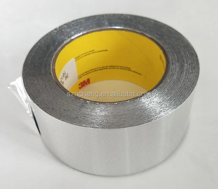 3M 425 Aluminum Foil Tape - Waterproof & Thermal Resistant - OEM