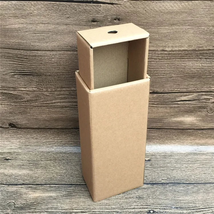 Custom Resealable Slide Box Packaging - Kraft Gift Boxes