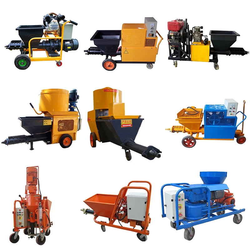 High Quality Wall Mortar Gun - Automatic Plastering Machine