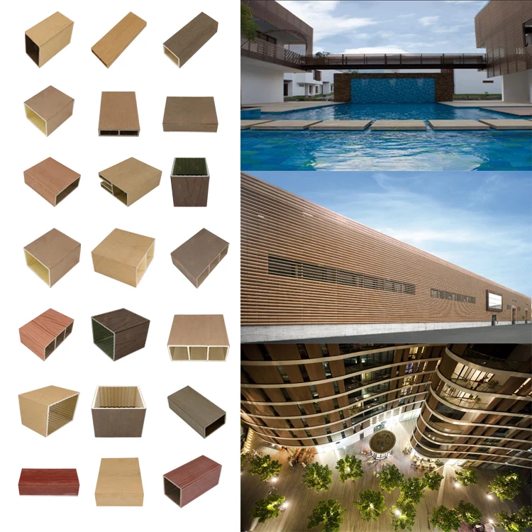 Uv Resistant No Fading Solar Shading Wpc Facade And Partition Wall ...