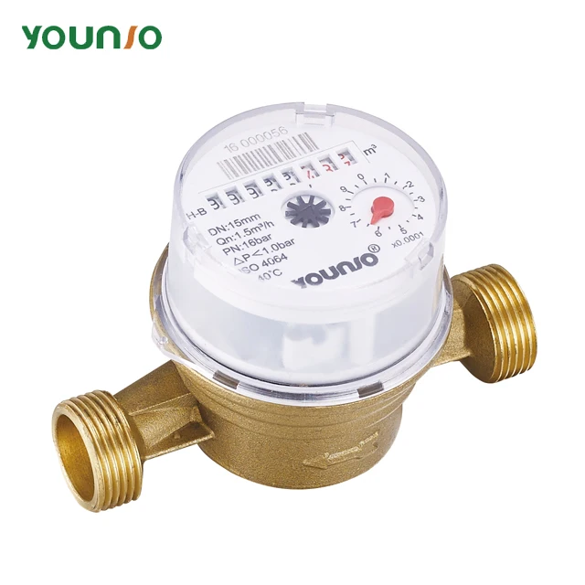 Younio Single Jet Mini Water Meter - Accurate & Affordable