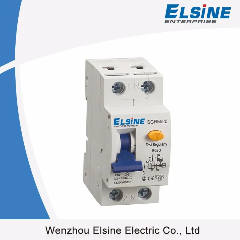 Epbm Series (electronic) Residual Current Operated Circuit Breaker(rcbo ...