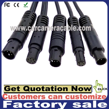 4 Pin Slim Mini Din Cable Security Car Video And Audio Power Adapter ...