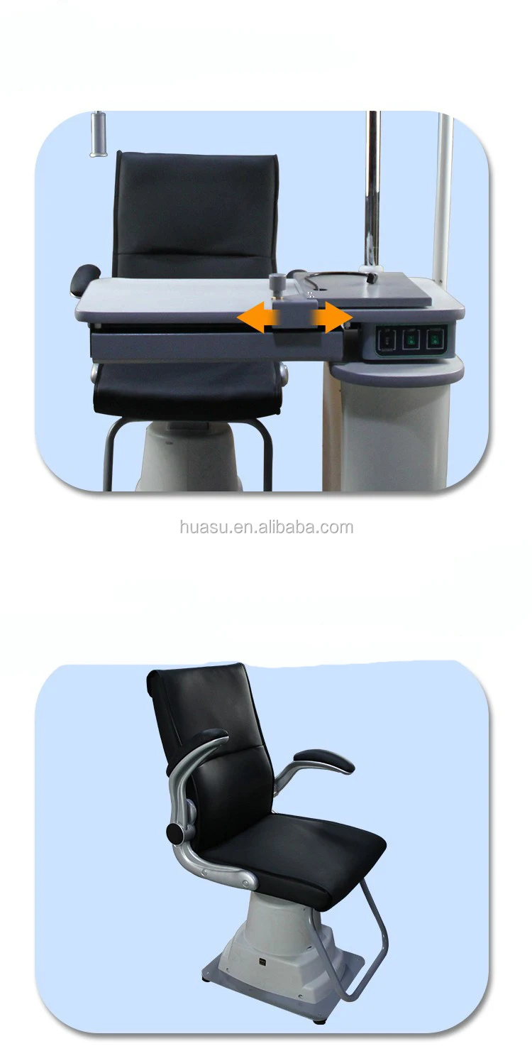 China Optometry Ophthalmic Chair Table Unit Phoropter Stand - Buy ...