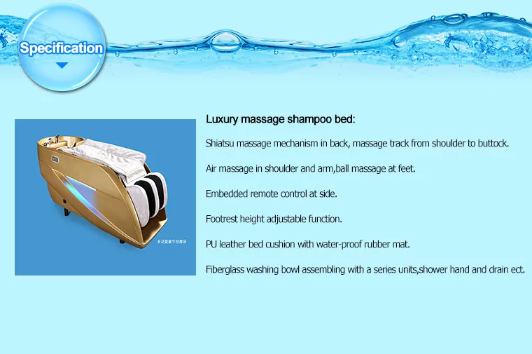 Luxury Cheap Massage Shampoo Chair CAD Blocks with Hair Washing
