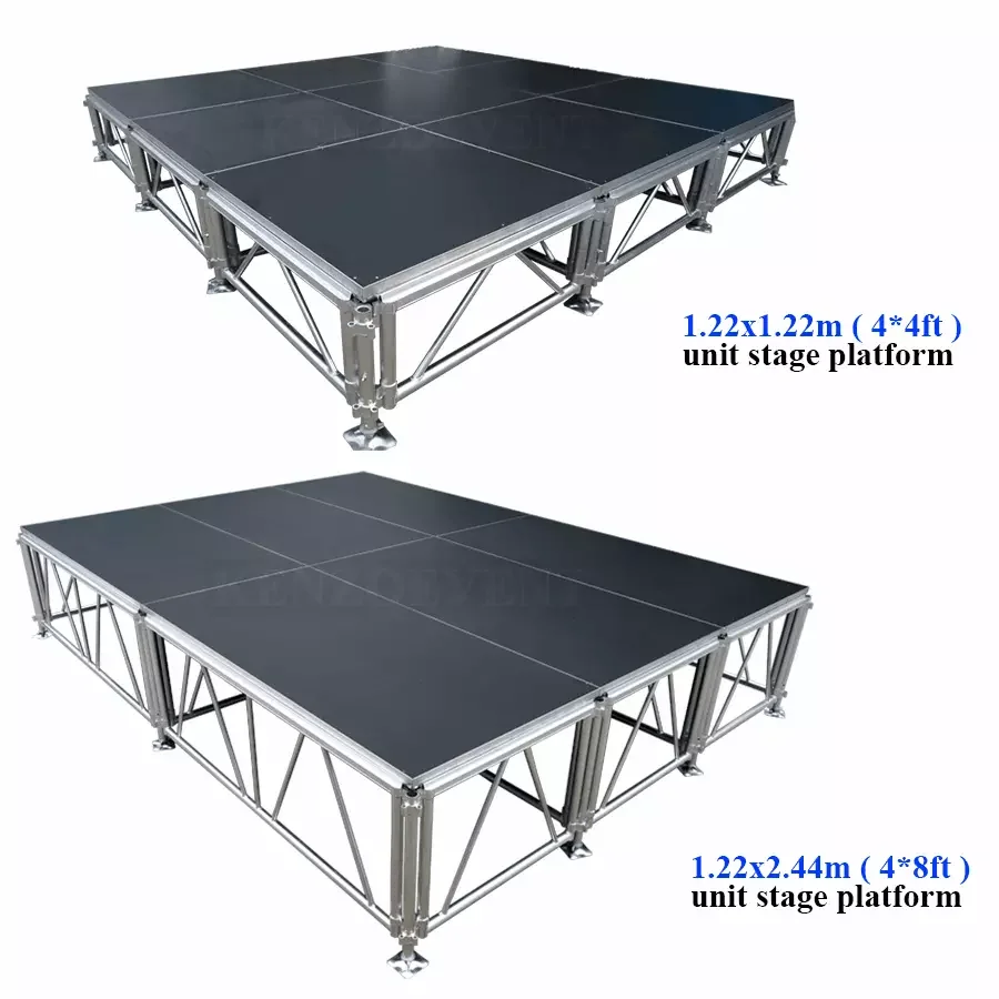 Aluminum Wooden Material Concert Stage Dance Floor for Sale