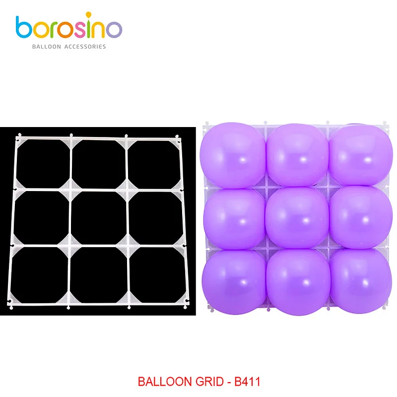 BOROSINO B411 Balloon Grid - Perfect for Wall Decorations
