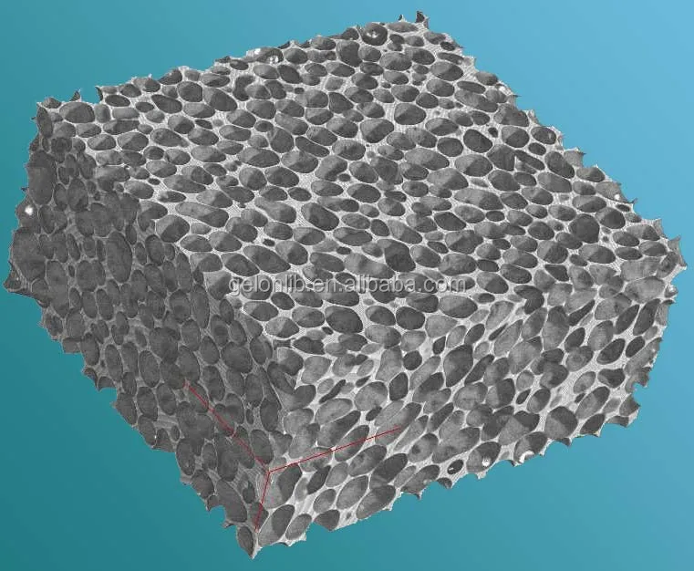 Open Cell Metal Porous Aluminum Foam Porous Copper Foam Porous Nickel ...