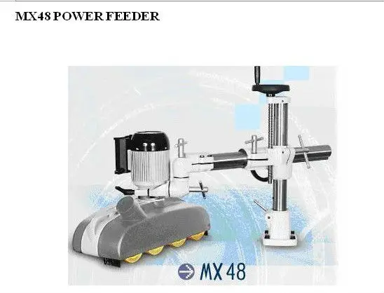 MX48 Automatic Woodworking Power Feeder - High Speed Router