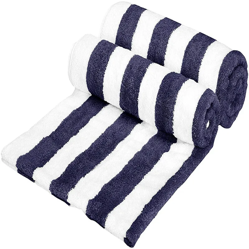 Navy Beach Towels - Quick-Dry, Eco-Friendly & Comfortable