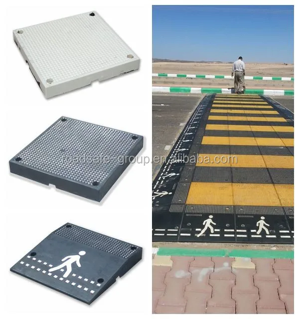 ROADSAFE Pedestrian One-Way Speed Bump - Traffic Safety