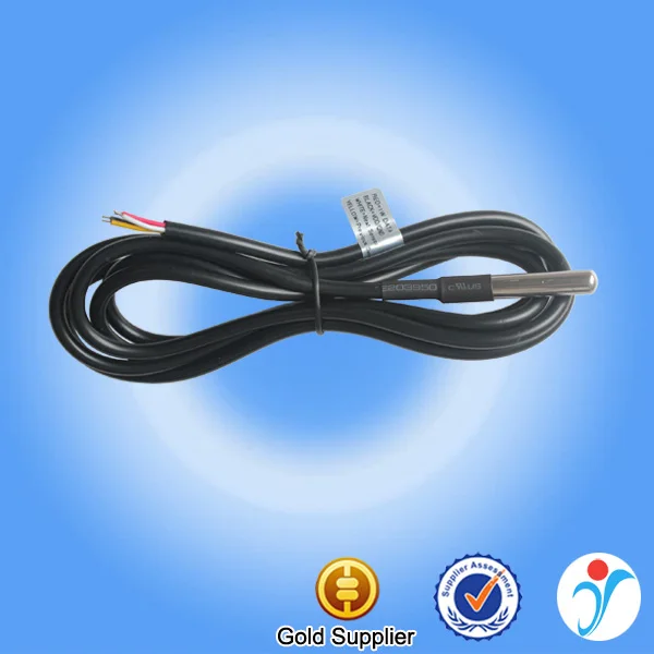 DS28EA00 Temperature Sensor - Reliable Black Cable Solutions