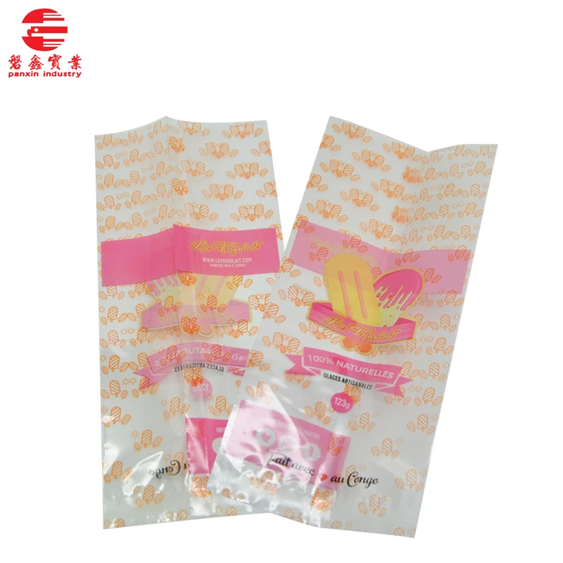 Custom Printed Biodegradable Ice Cream Popsicle Wrappers Packing Bag ...