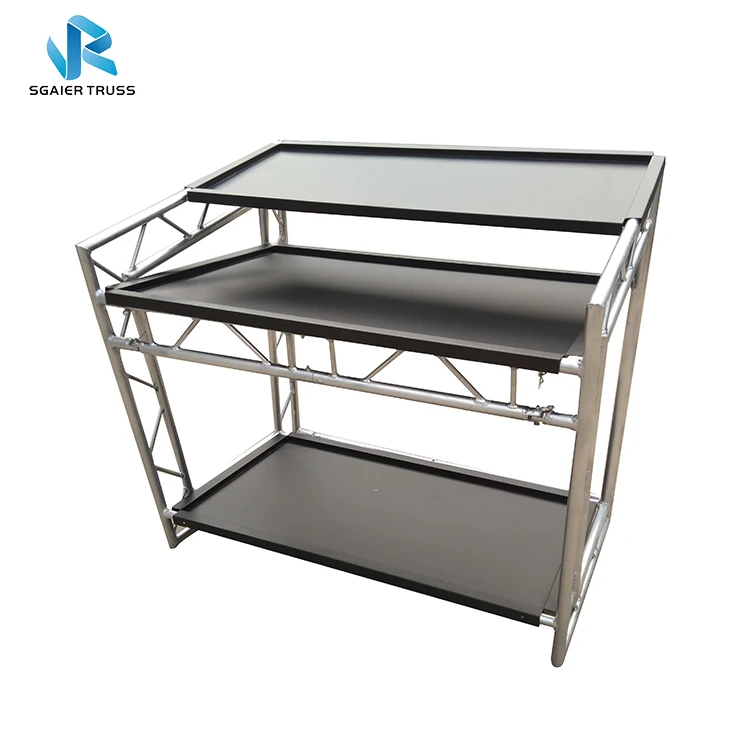 Night Club Illuminated Led Unique Dj Booth Dj Counter Dj Furniture ...