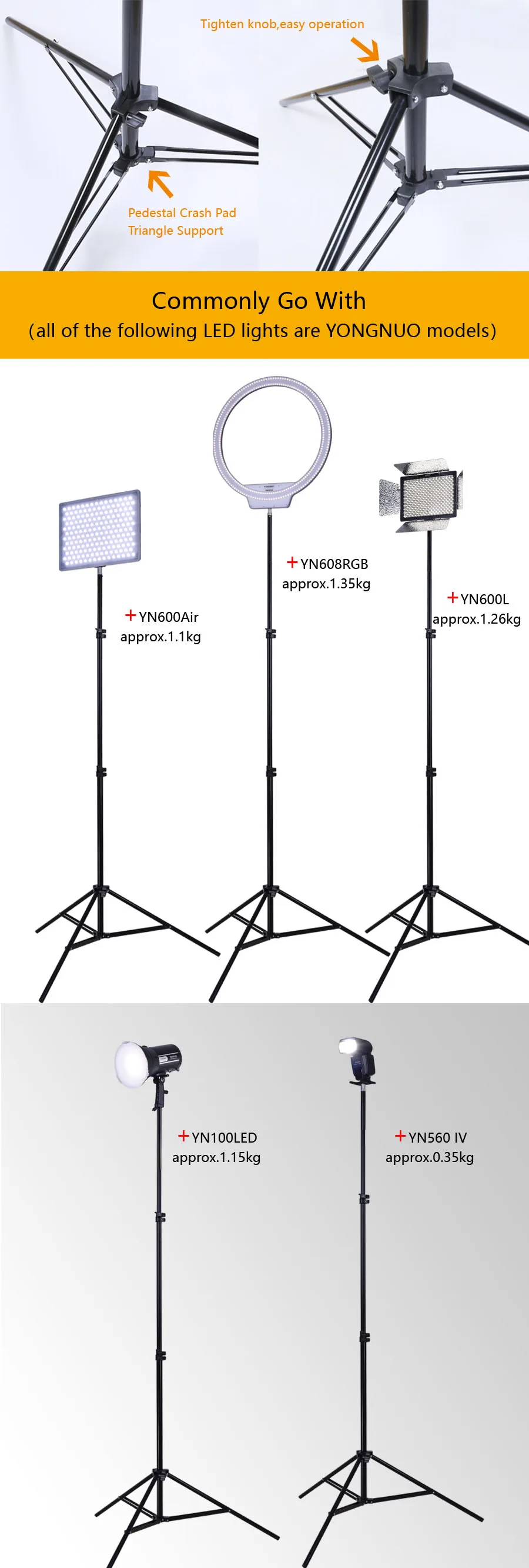 LED Light light stand, View LED Light light stand, Product Details from ...