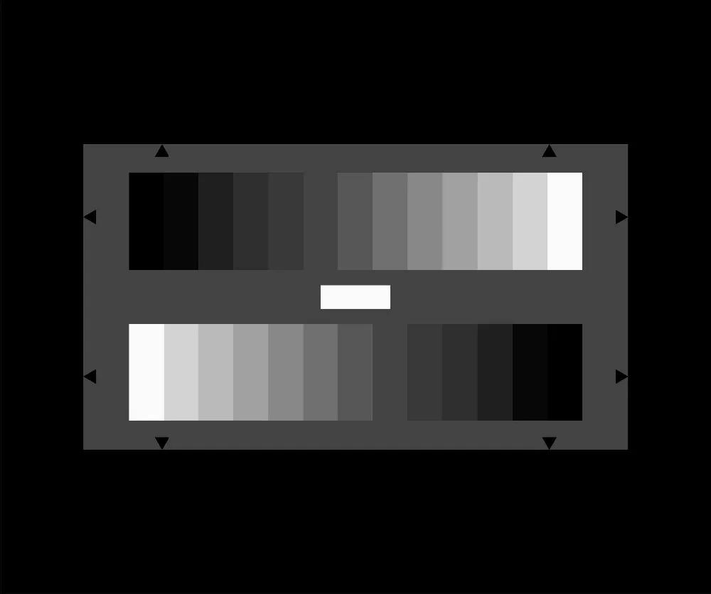 YE0153 Gray Scale Test Chart - Evaluate Halftone Reproduction