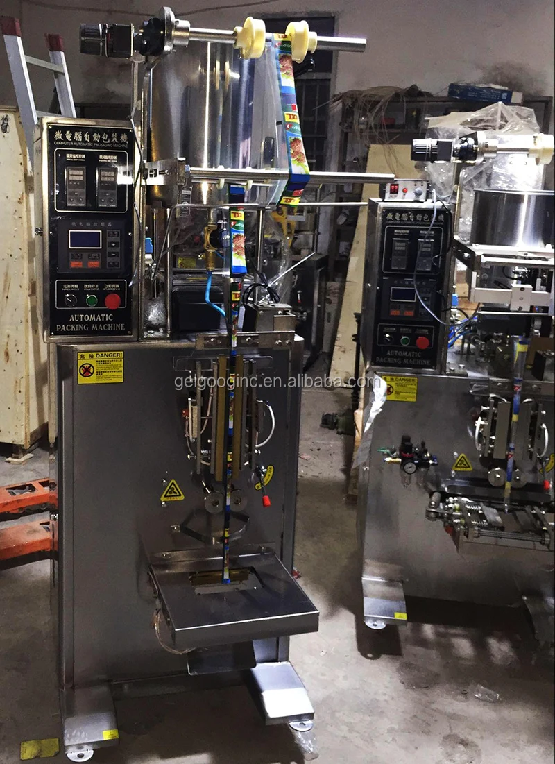 High Efficient Jelly Stick Ice Pop Filling And Sealing Machine Liquid ...