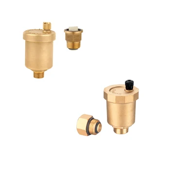 1/2" Brass Automatic Air Vent Valve Automatic Air Vents For Solar Water ...