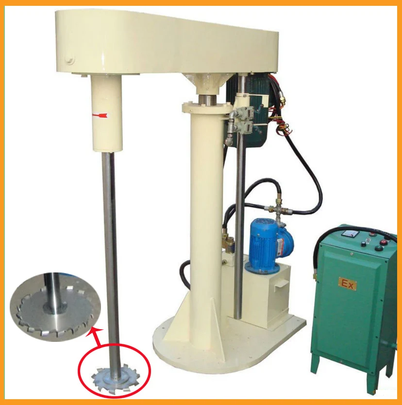 High Speed Disperser for Paint, Pigment, and Ink Making