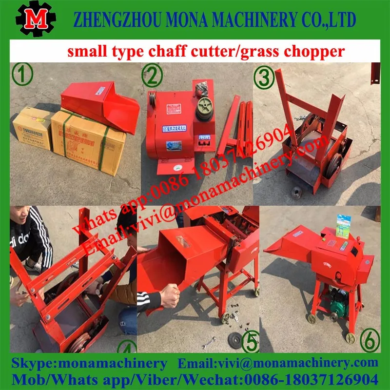 Rice Straw Silage Chopping Machine/feed Grass Chopper Machine/lawn ...