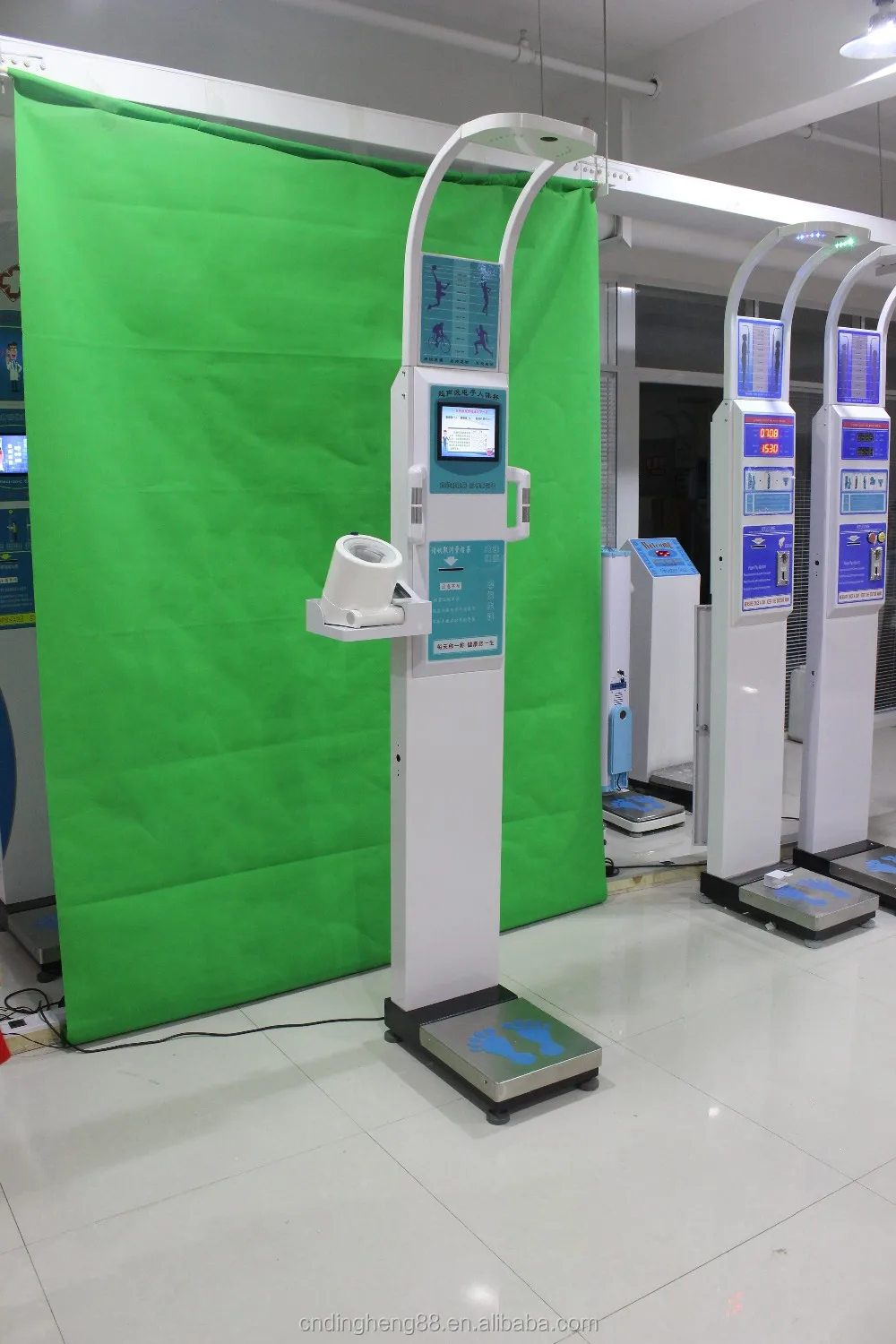 Dhm-600a Medical Ultrasonic Height Weight Bmi Scale With Blood Pressure ...