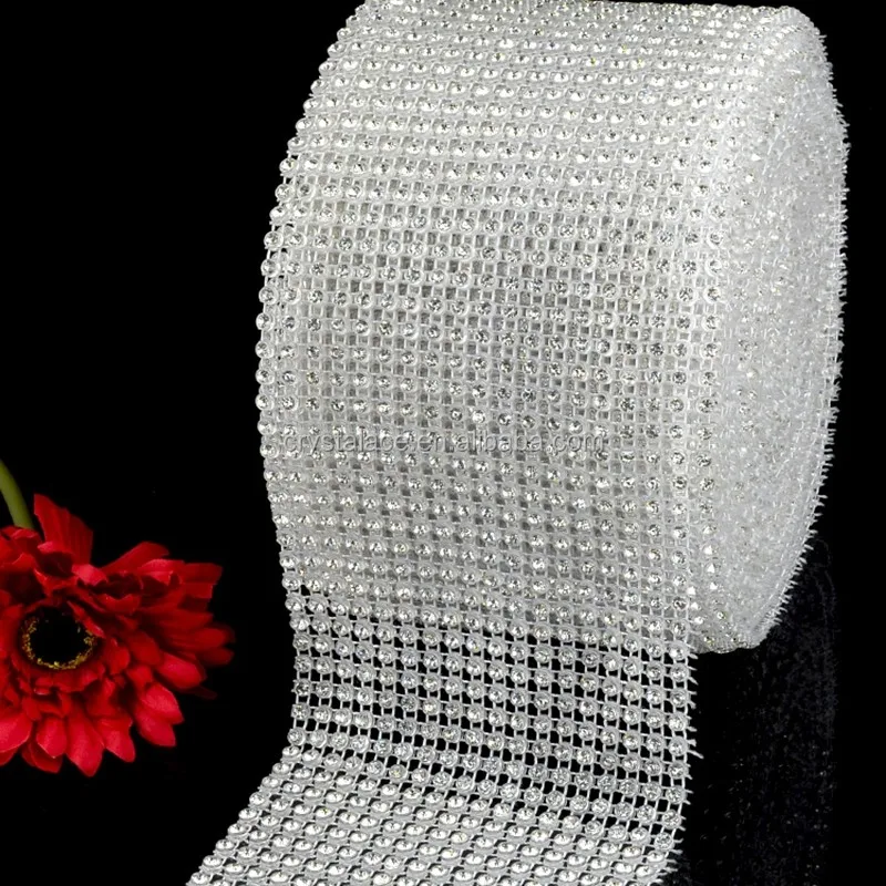 Best Quality Ab Crystal Rhinestone Mesh Trims,Strass Rhinestone Mesh ...