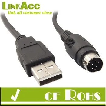 Linkacc1c2b Usb To Din 8 Pin Plc Cable - Buy Usb To Din 8 Pin,Usb To ...