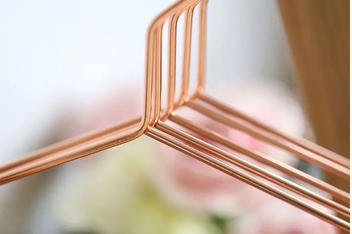 Great Wire Hanger Copper Hanger Metal Wire Clothes Hangers