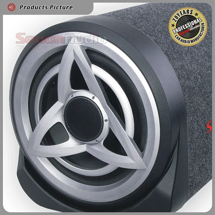 8 Inch Amplified Speaker Box Car Basstube Subwoofer for Car
