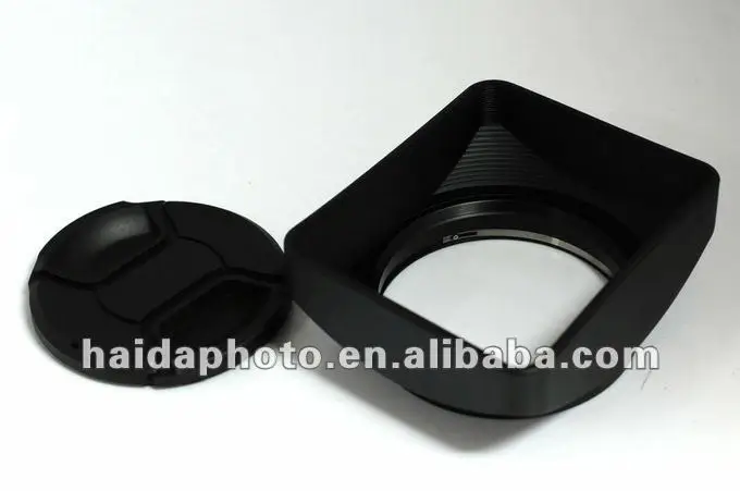Square Lens Shade Hood For Dv Video Camera 82mm - Buy Lens Hood,Rubber ...