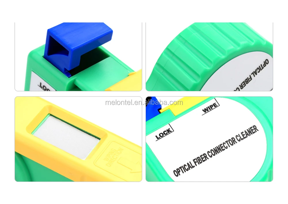 MT-8726 MPO MTP Connector Cleaner Fiber Optic Cleaning Cassette Tool ...