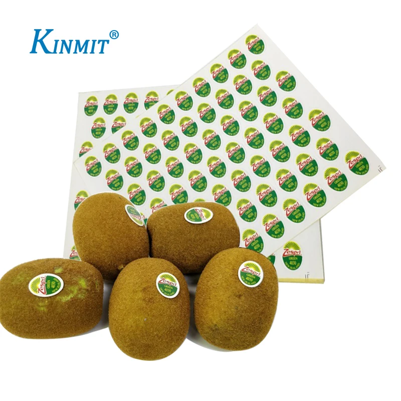 Custom Shapes Edible Fruit Stickers - Safe & Durable