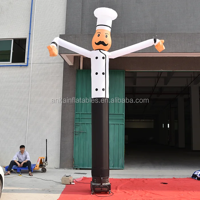 Customized Inflatable Cook Air Dancer/inflatable Chef Air Dancer For ...