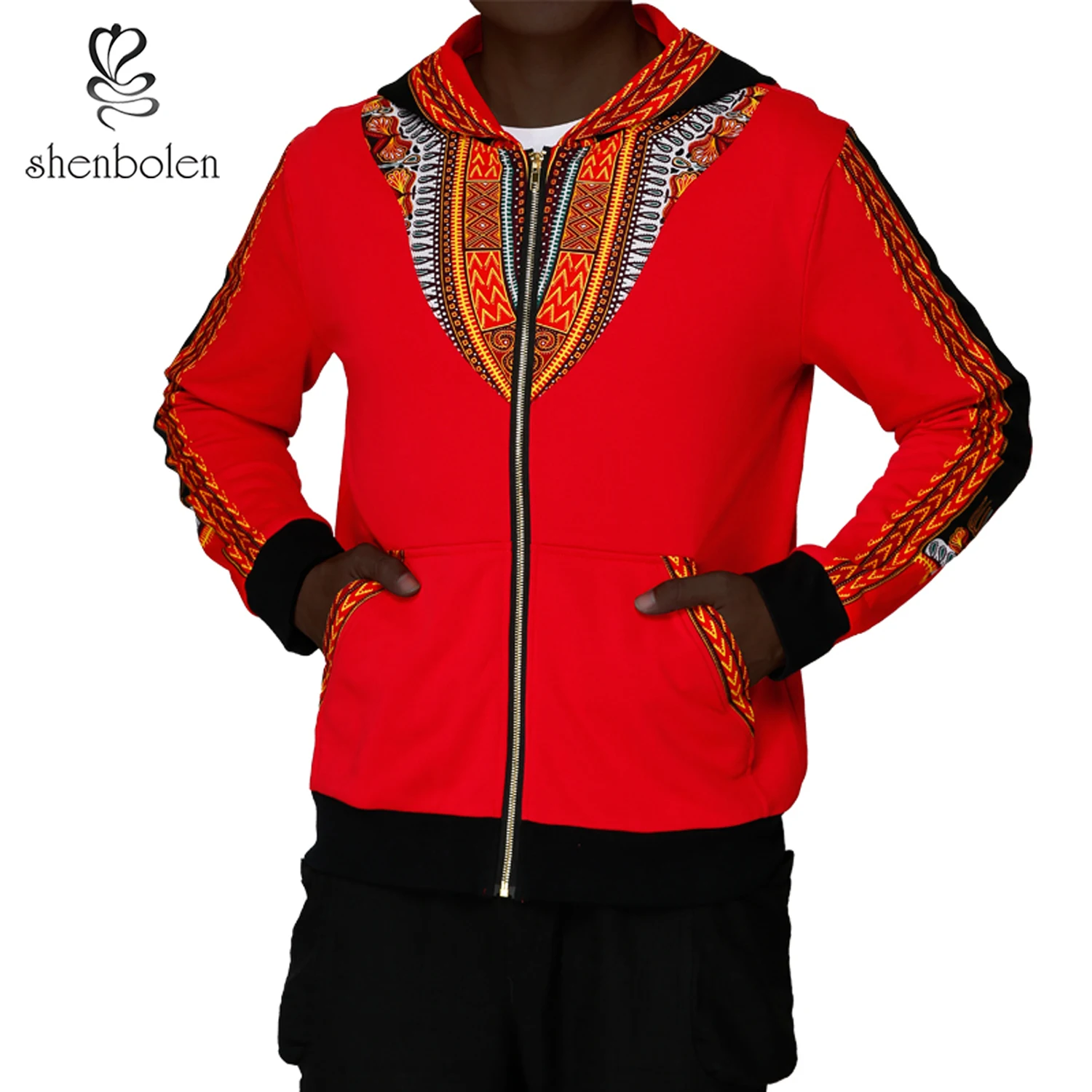Wholesale African Knitted And Wax Fabric Clothing Men's Jackets & Coats ...