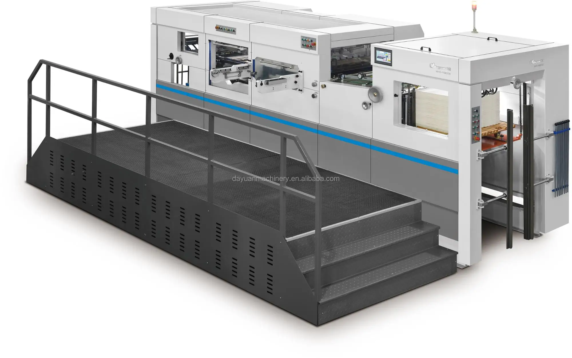 DAYUAN MHC-1060 Automatic Offset Die Cutting and Creasing Machine for ...