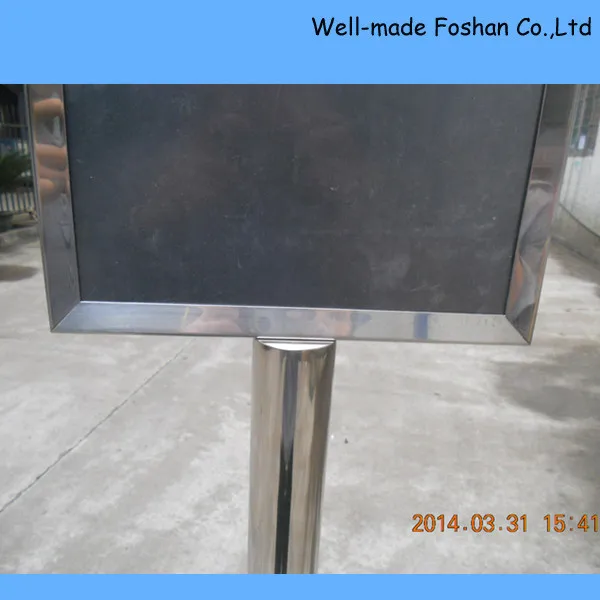 Free Standing Stainless Steel Sign - Buy Free Standing Outdoor Signs ...