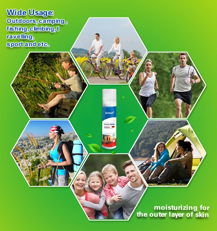 Go-touch 68ml 20% Saltidin Mosquito Repellent Body Spray - Buy Mosquito ...