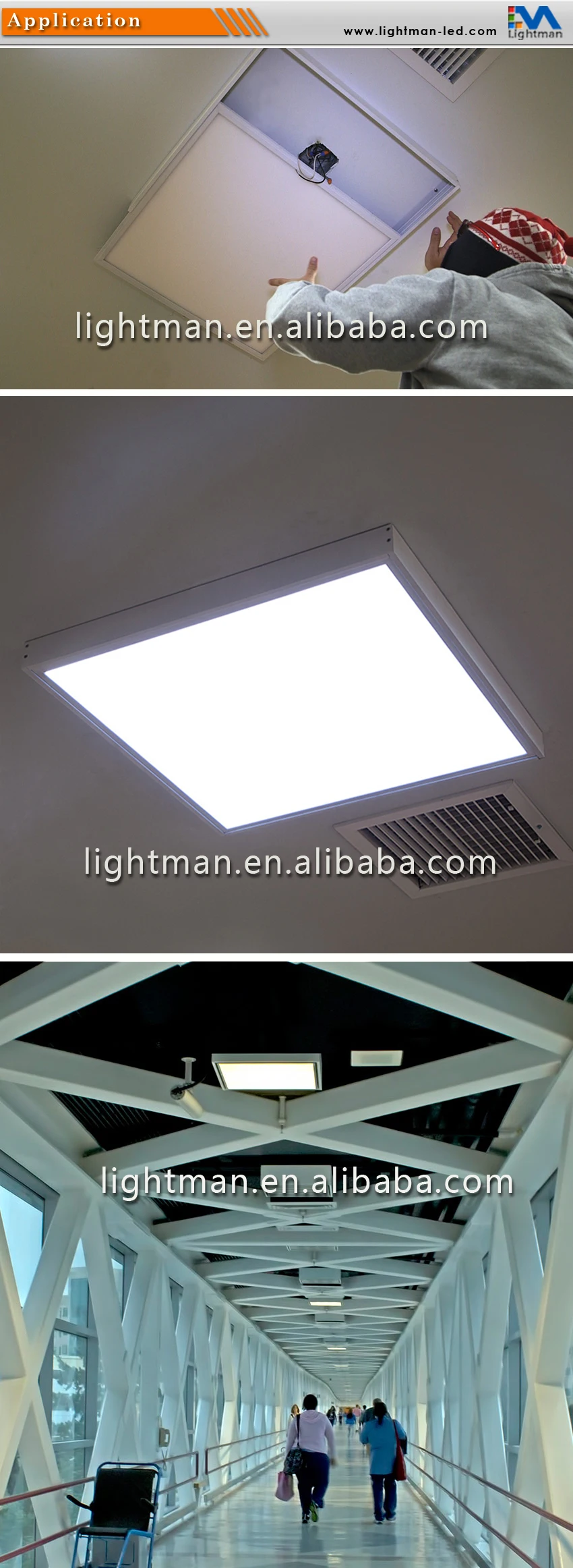 Aluminum Surface Mounted Frame Kit for 30x30 LED Panel Light| Alibaba.com
