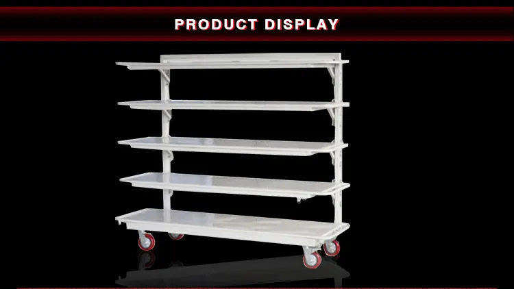 Heavy Duty Warehouse Steel Plate Single-side Fabric Relaxation Trolley ...