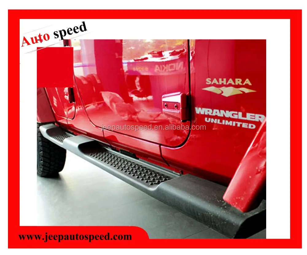 Factory Style Side Steps For Jeep Wrangler Jk 07+ ( 4-dr ) Material ...