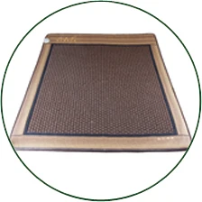 25 Round Hexagonal Germanium Stone Bright Tomaline Button Ceramic Sheet ...