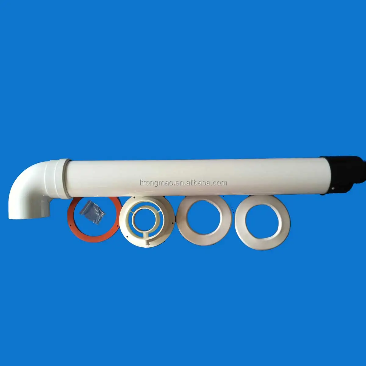 Gas Boiler Aluminum Flue Kit 60/100 Mm Gas Stove Venting Chimney Flue ...