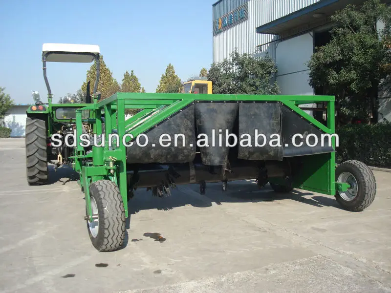Tractor Rear Mounted Compost Turner - Efficient Fertilizer