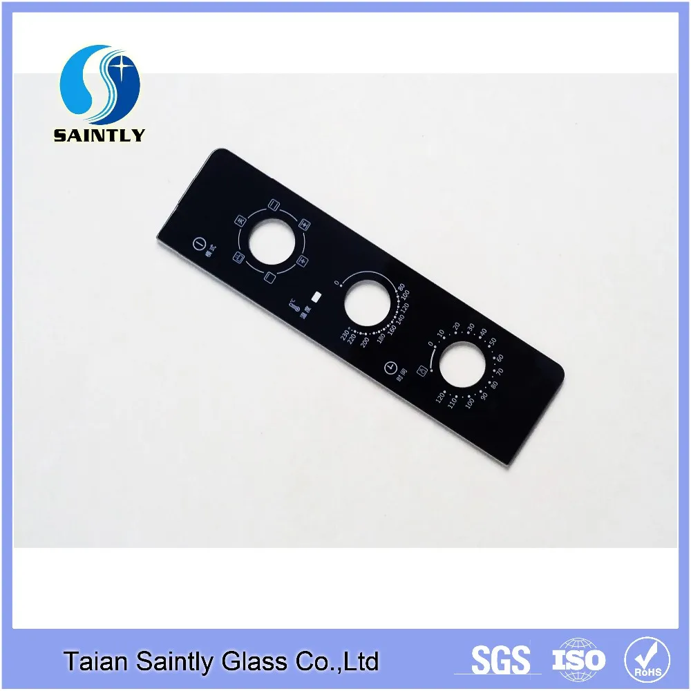 4mm Tempered Switch Glass Panel For Home Appliance Tempered Glass Panel ...